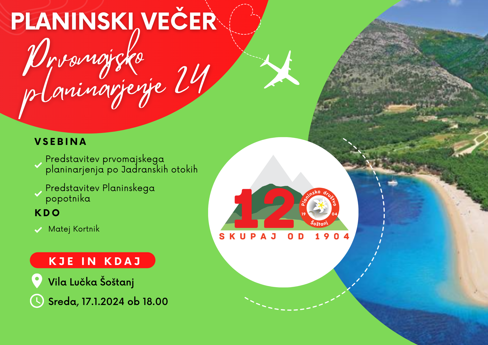 Planinsko društvo Šoštanj | Planinski večer: Prvomajsko planinarjenje ...