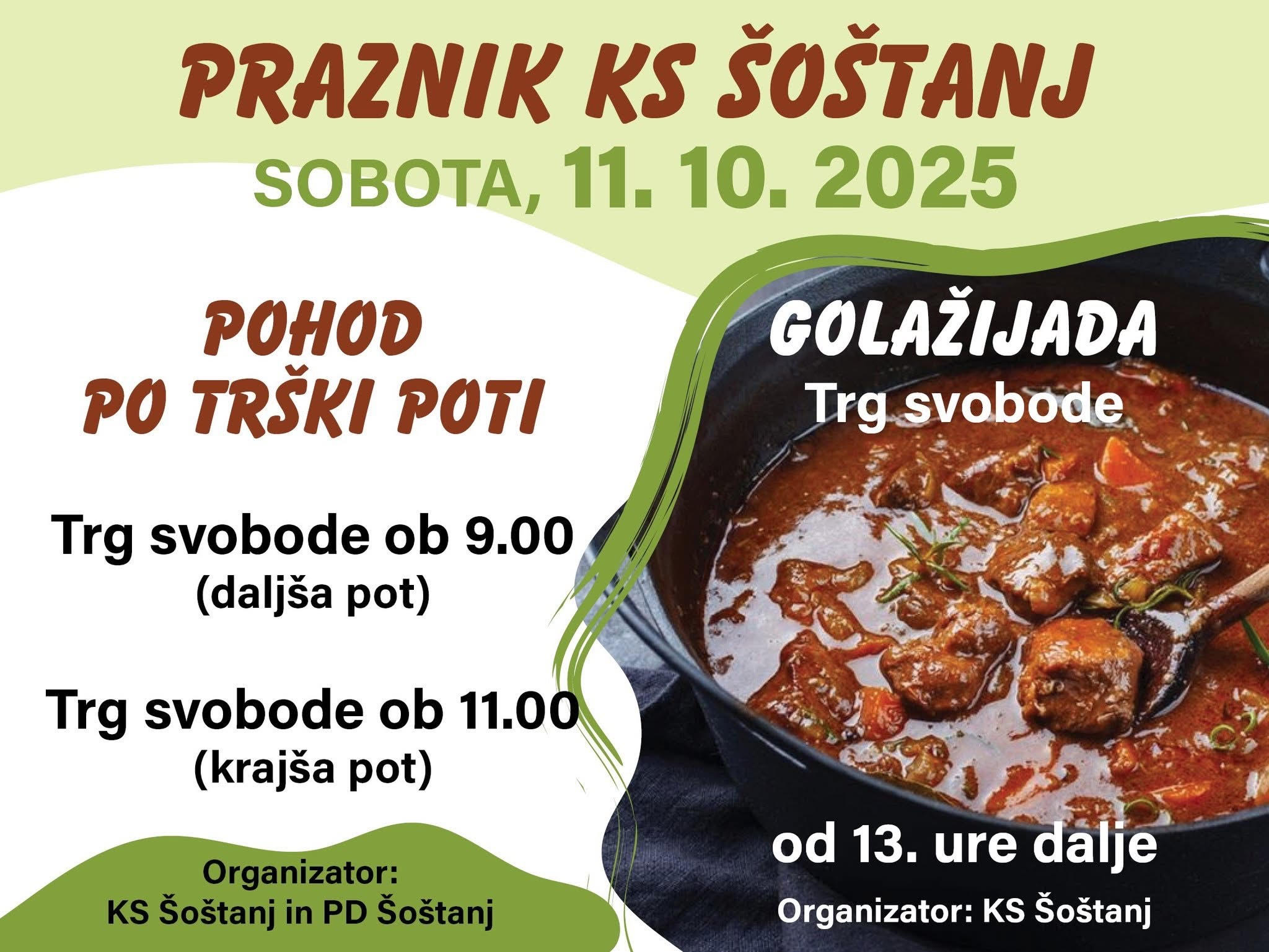 Športna zveza Šoštanj | POHOD PO TRŠKI POTI OKOLI ŠOŠTANJA (543 m)